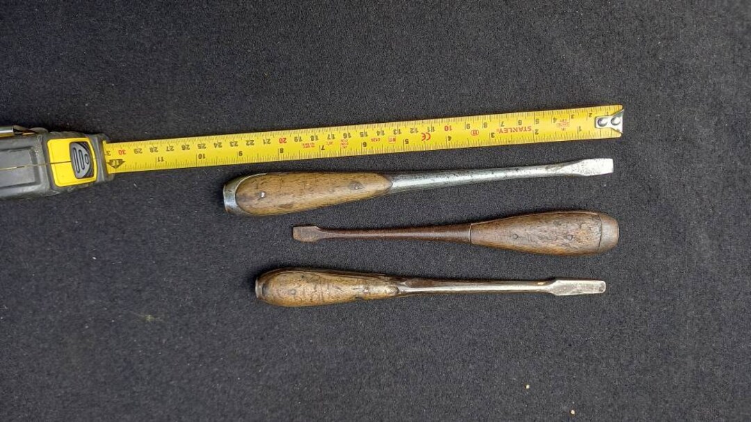 3 Vintage Screwdrivers Used in the MG Tool Kit. by Several Different ...