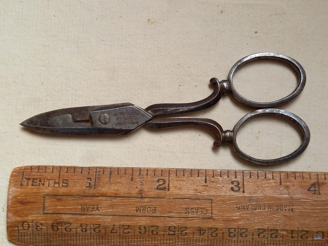 Rare J Nowill & Sons Sheffield Scissors: Mid-1800s Steel - Etsy