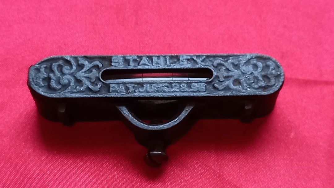 Antique Iron Stanley Spirit Level Pat June 28 98 - Etsy