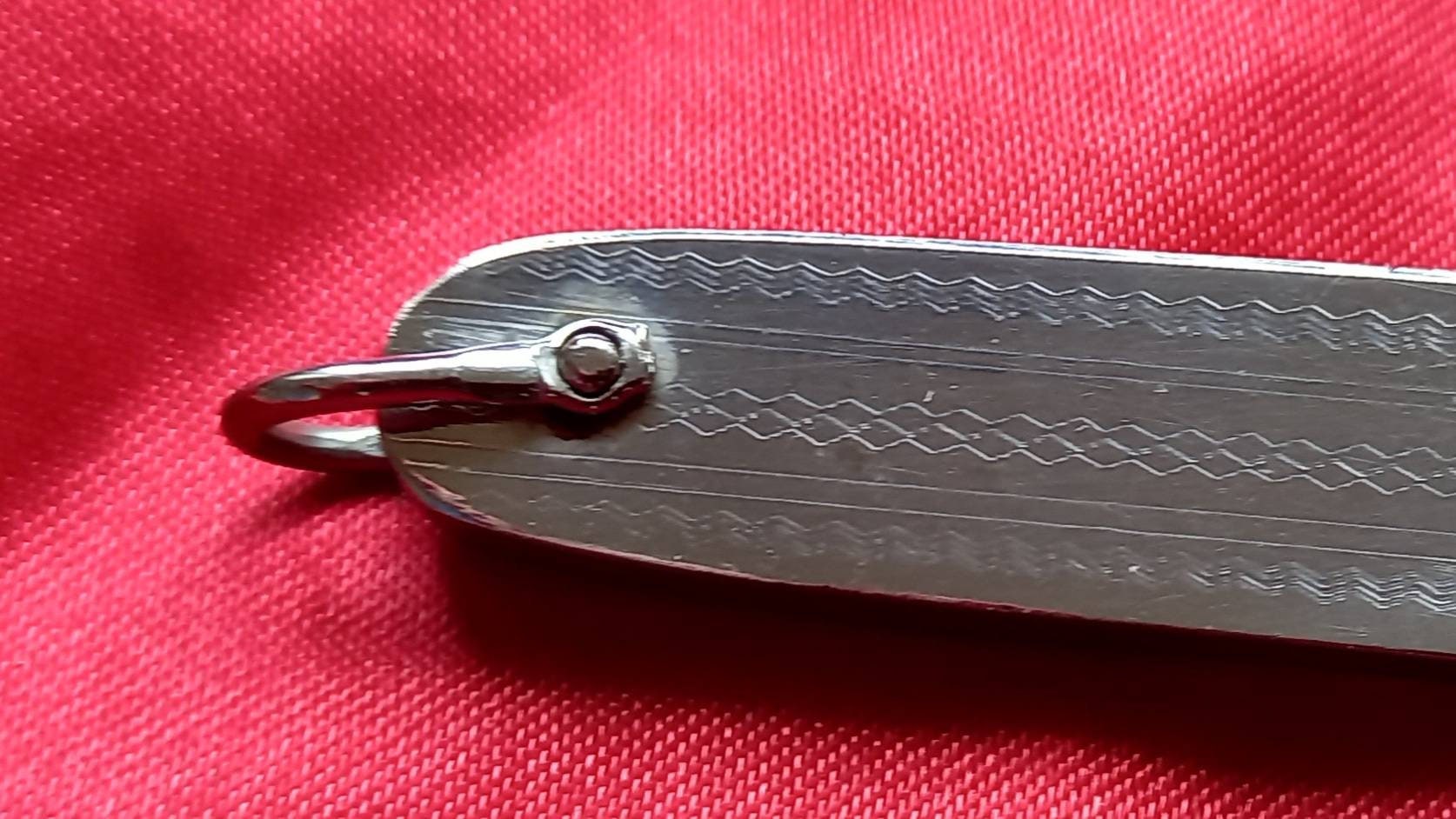 Vintage Steel Blade Pen Knife Vintage Penknife With Keyring - Etsy