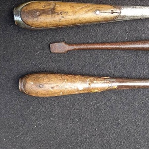 3 Vintage Screwdrivers Used in the MG Tool Kit. by Several Different ...