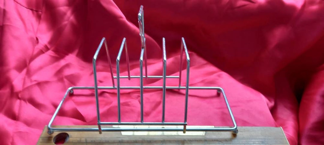 Toast Rack for Four Chromed Wire Rack - Etsy