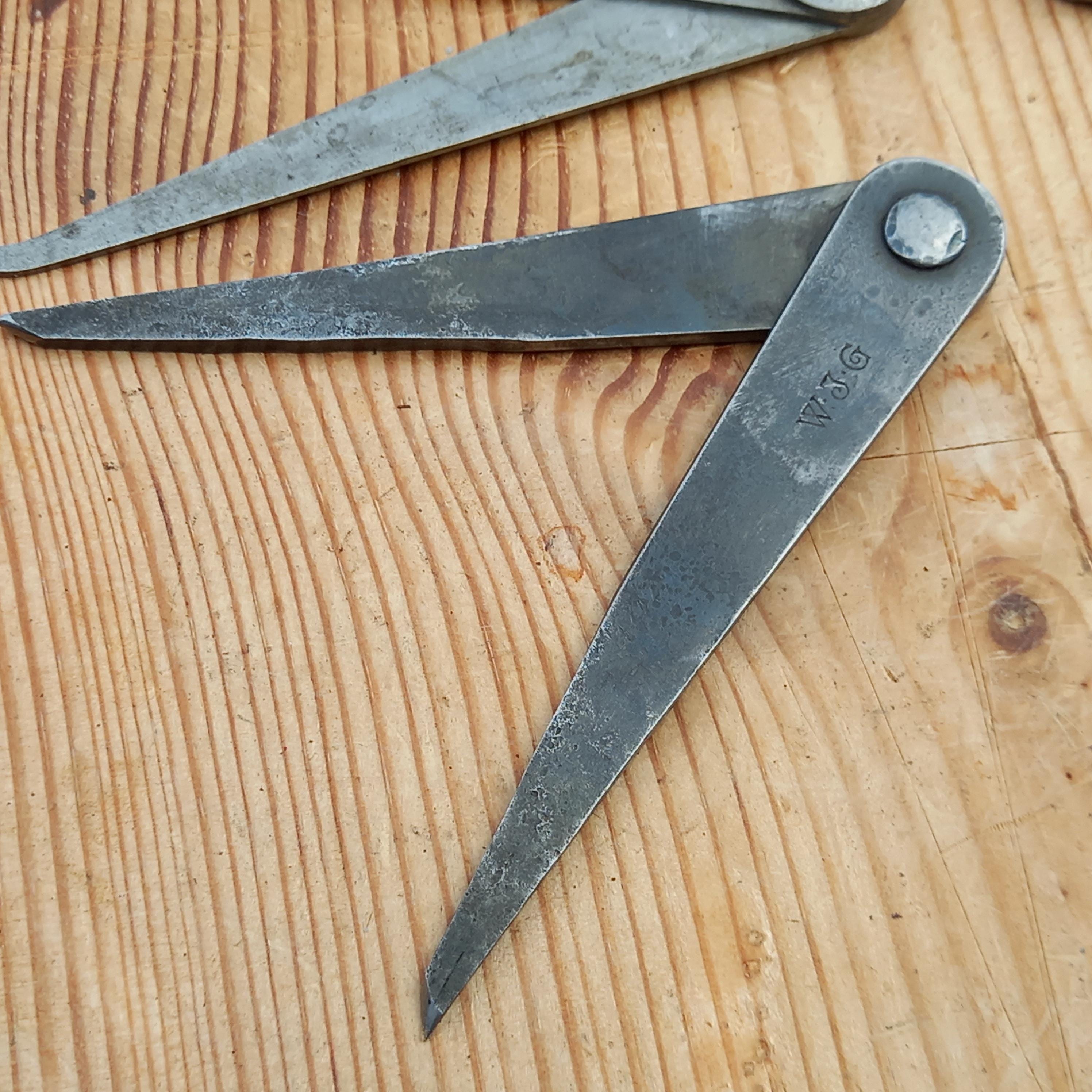 Antique W.J.G Calipers: Vintage Drawing Instruments, Set of 3 - Etsy
