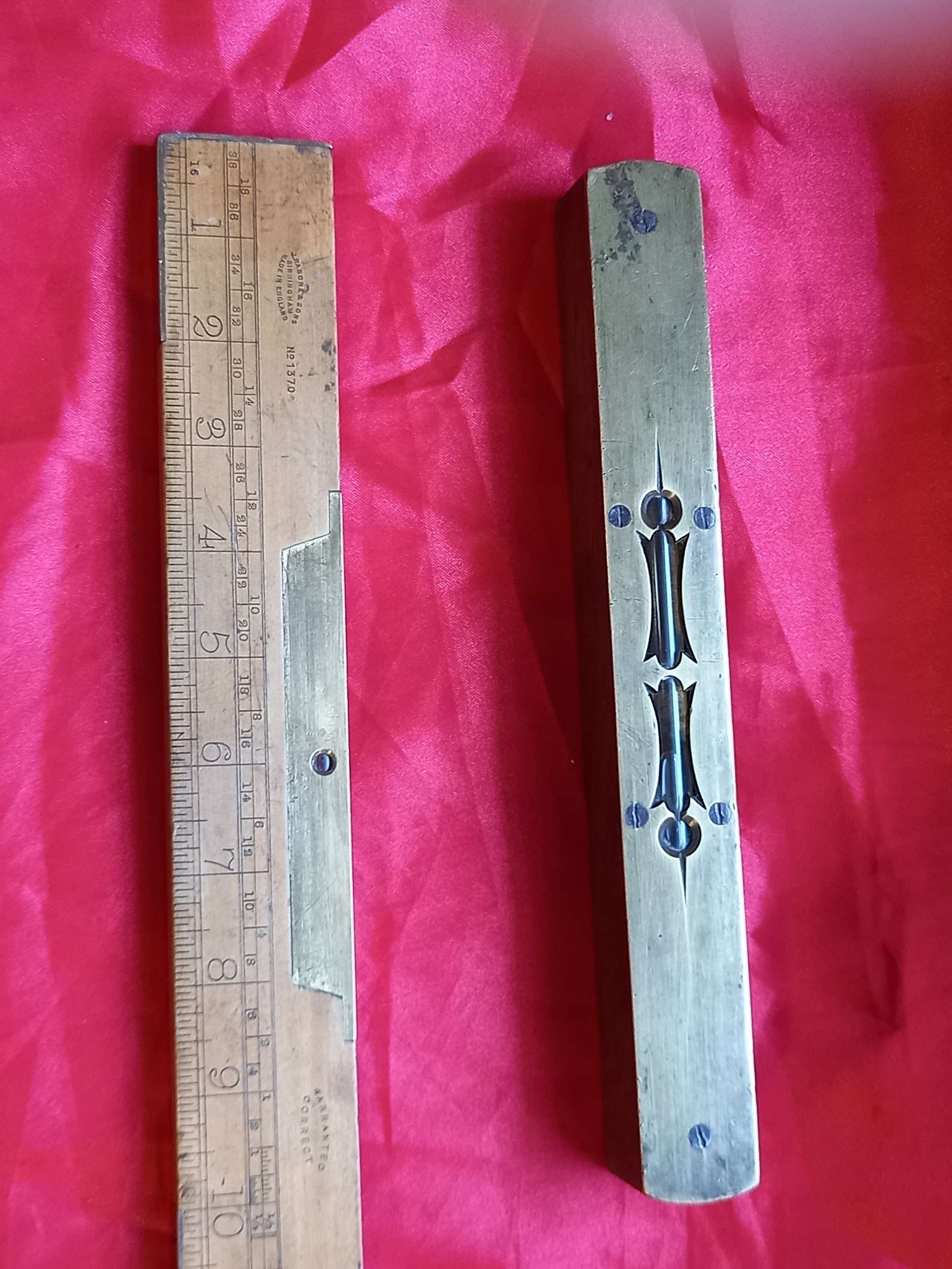 Very Rare Spirt Level Made by J Rabone and Son Not Sons This is a Very ...