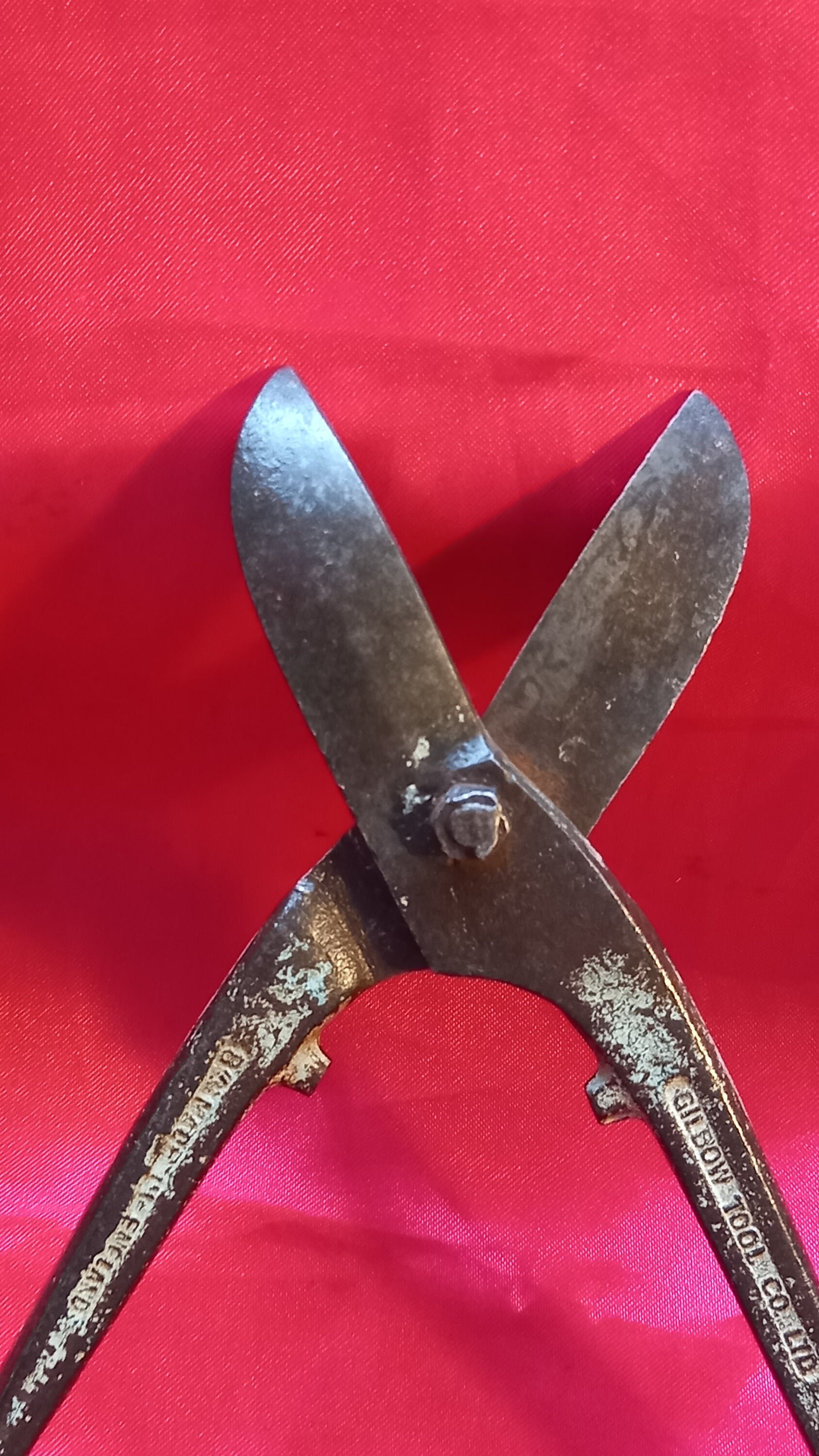 Vintage Tin Snips for Cutting Shapes Maker Gilbow Tools Co Ltd,made in ...
