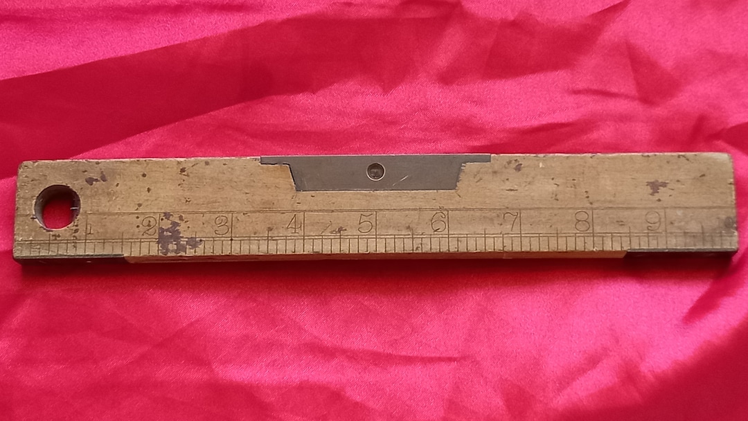 Stone Mason's Boxwood Rule Made by Robone in the Late 1800s 10 Inches ...