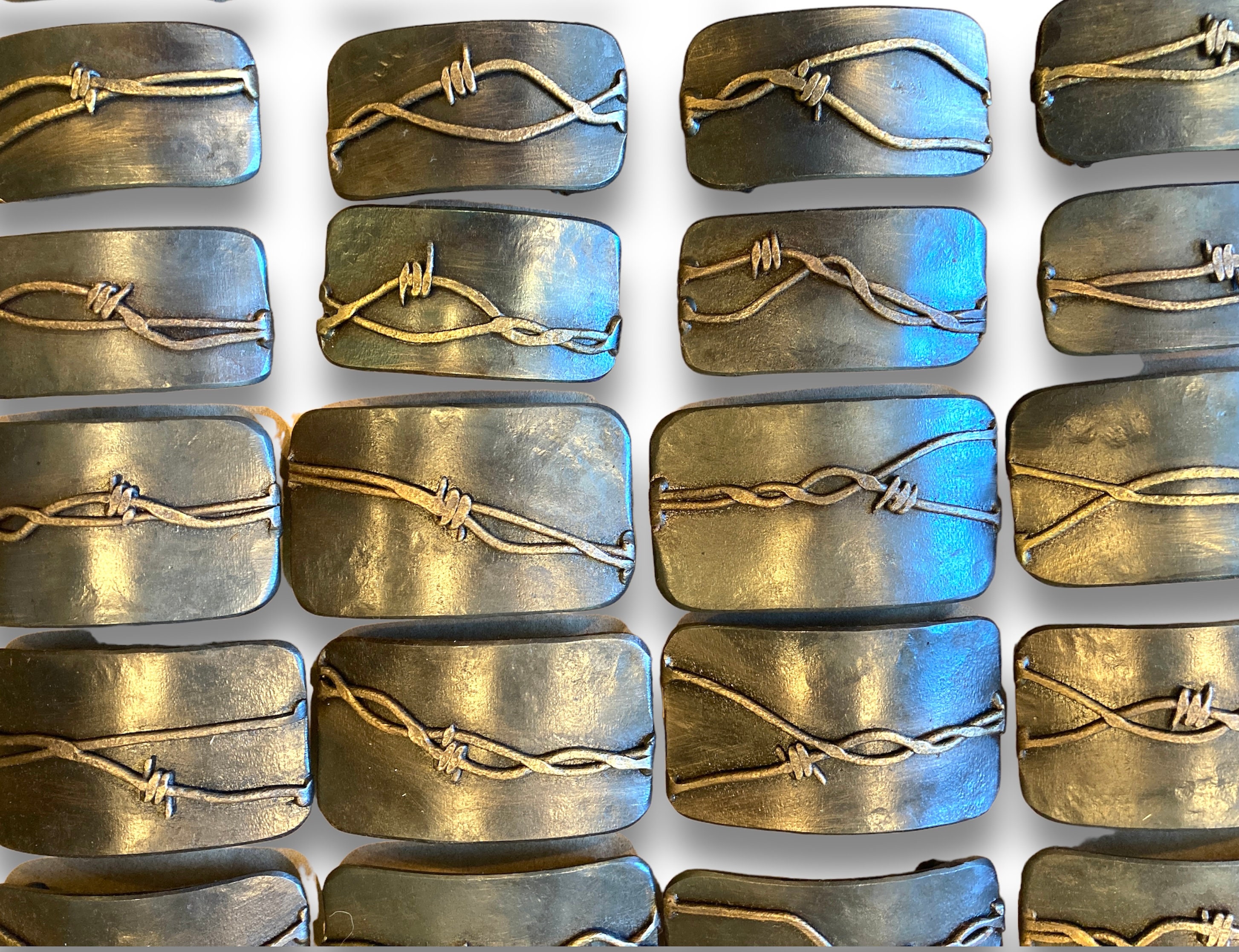 Barbed Wire Belt Buckle - Etsy