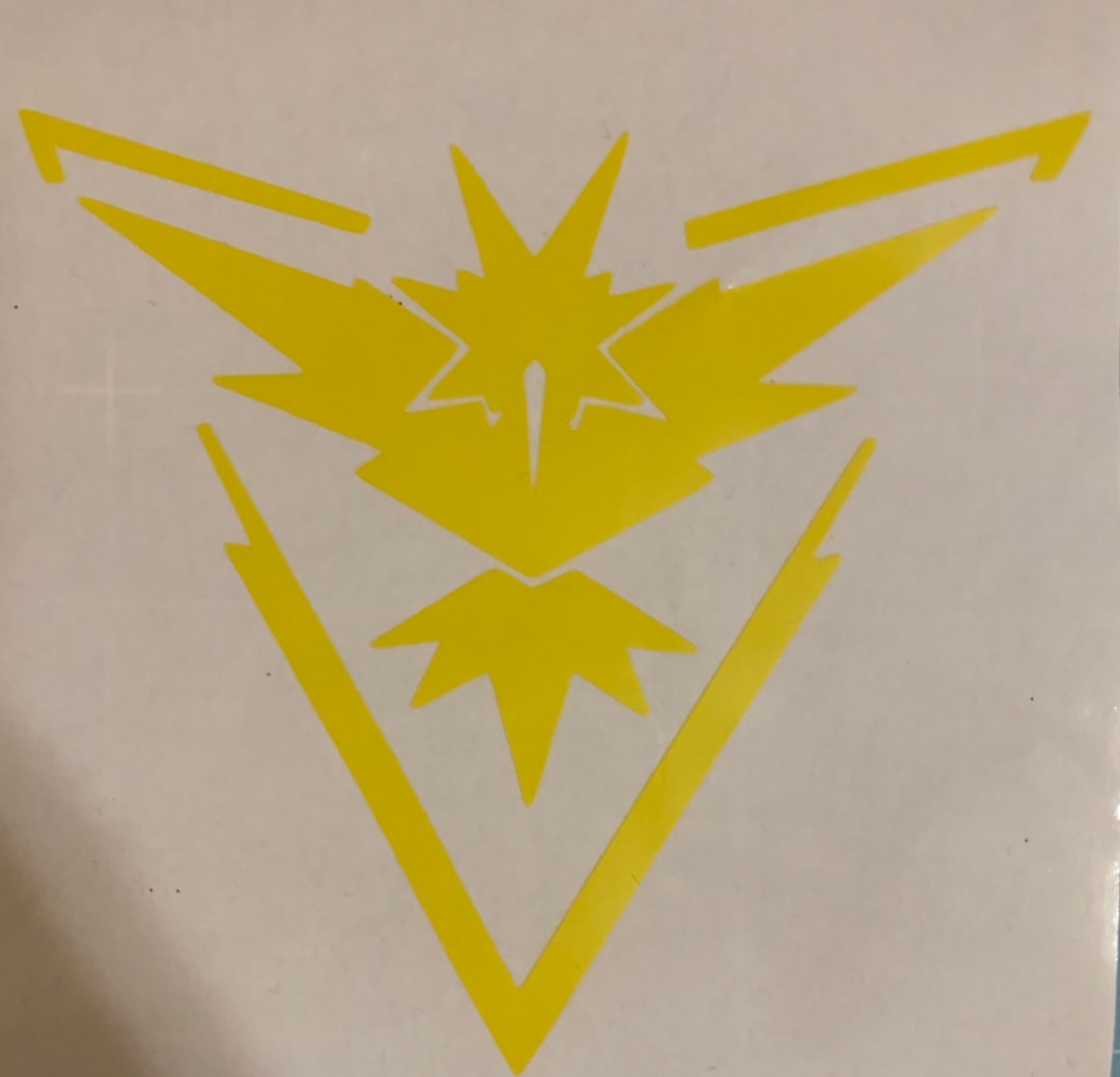 Pokémon Go Team Decals - Etsy