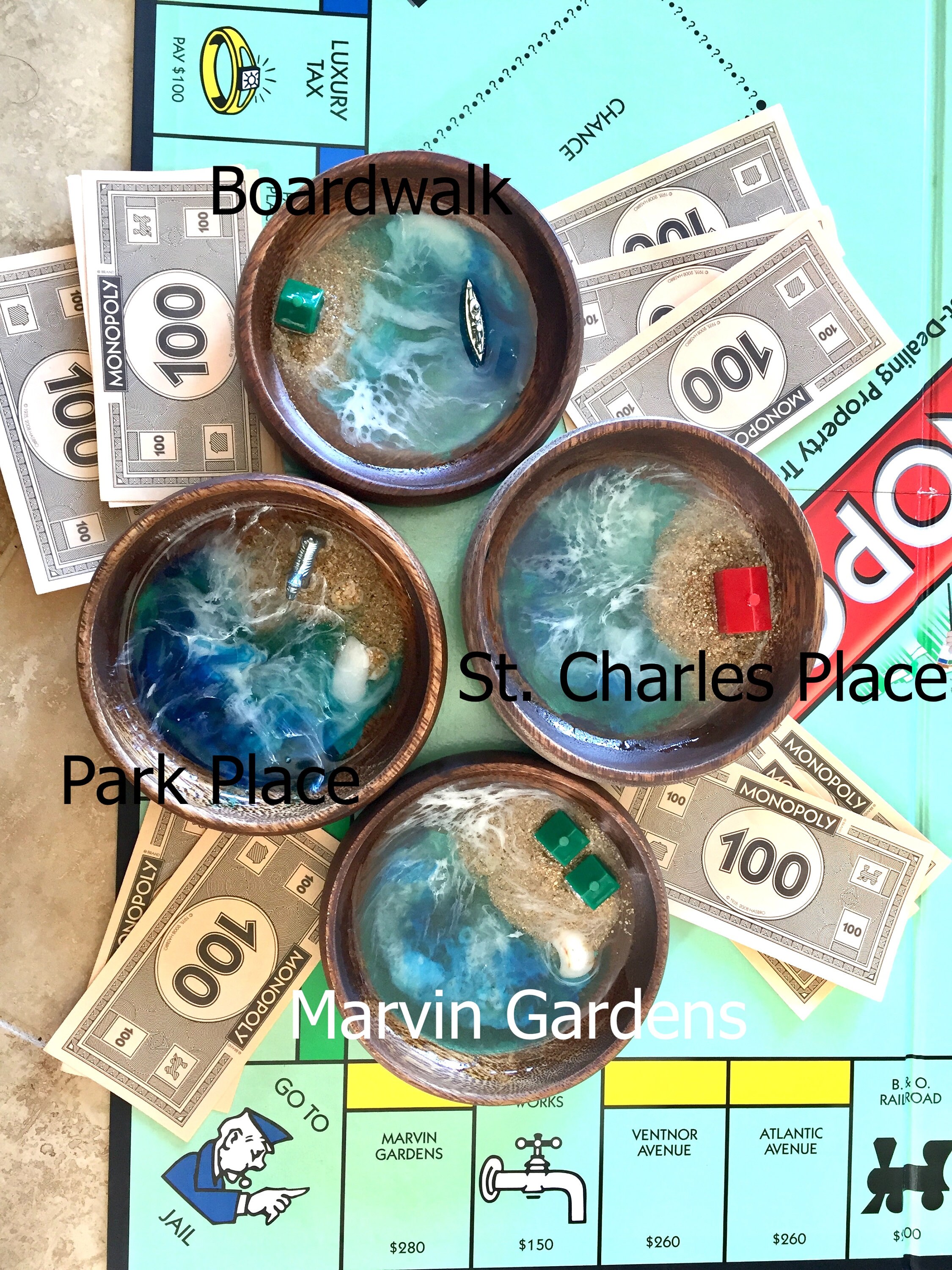 Monopoly Gifts Board Game Gifts Monopoly Game Art Mr. | Etsy