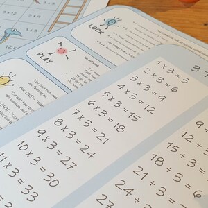 3 Times Table Maths Game Snakes and Ladders Instant - Etsy