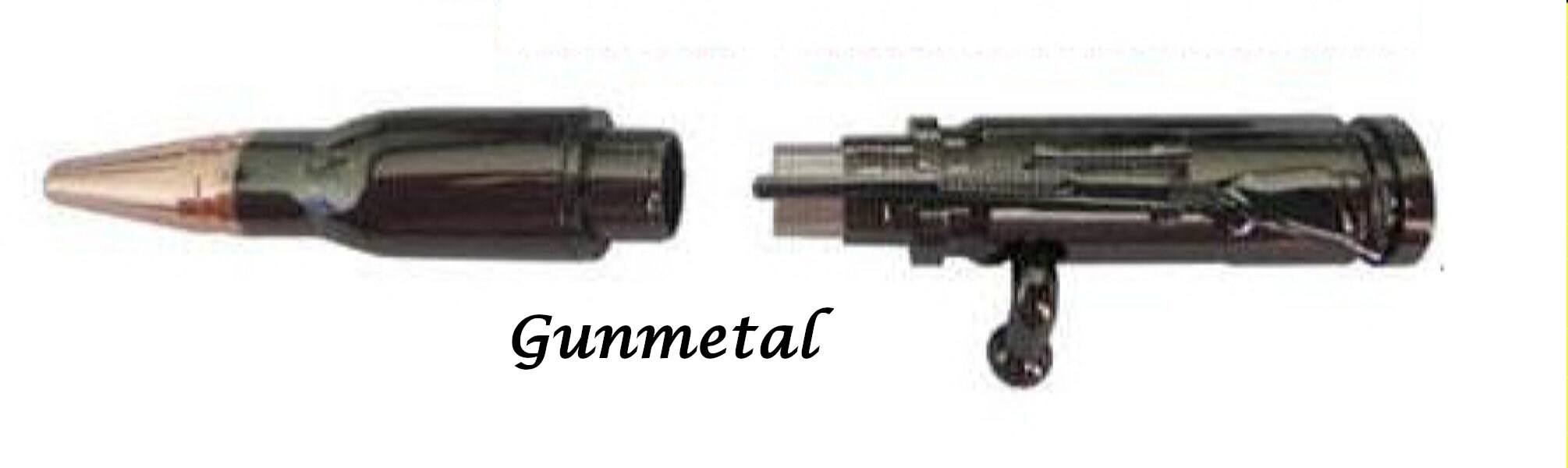 Bolt Action Texas Ranger Texas Flag Chrome 30 Caliber Ballpoint Pen - Etsy