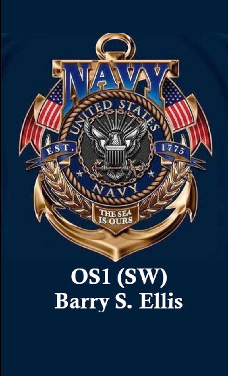 US Navy - the Sea is Ours - Special Decal - Classic Twist Ballpoint Pen ...