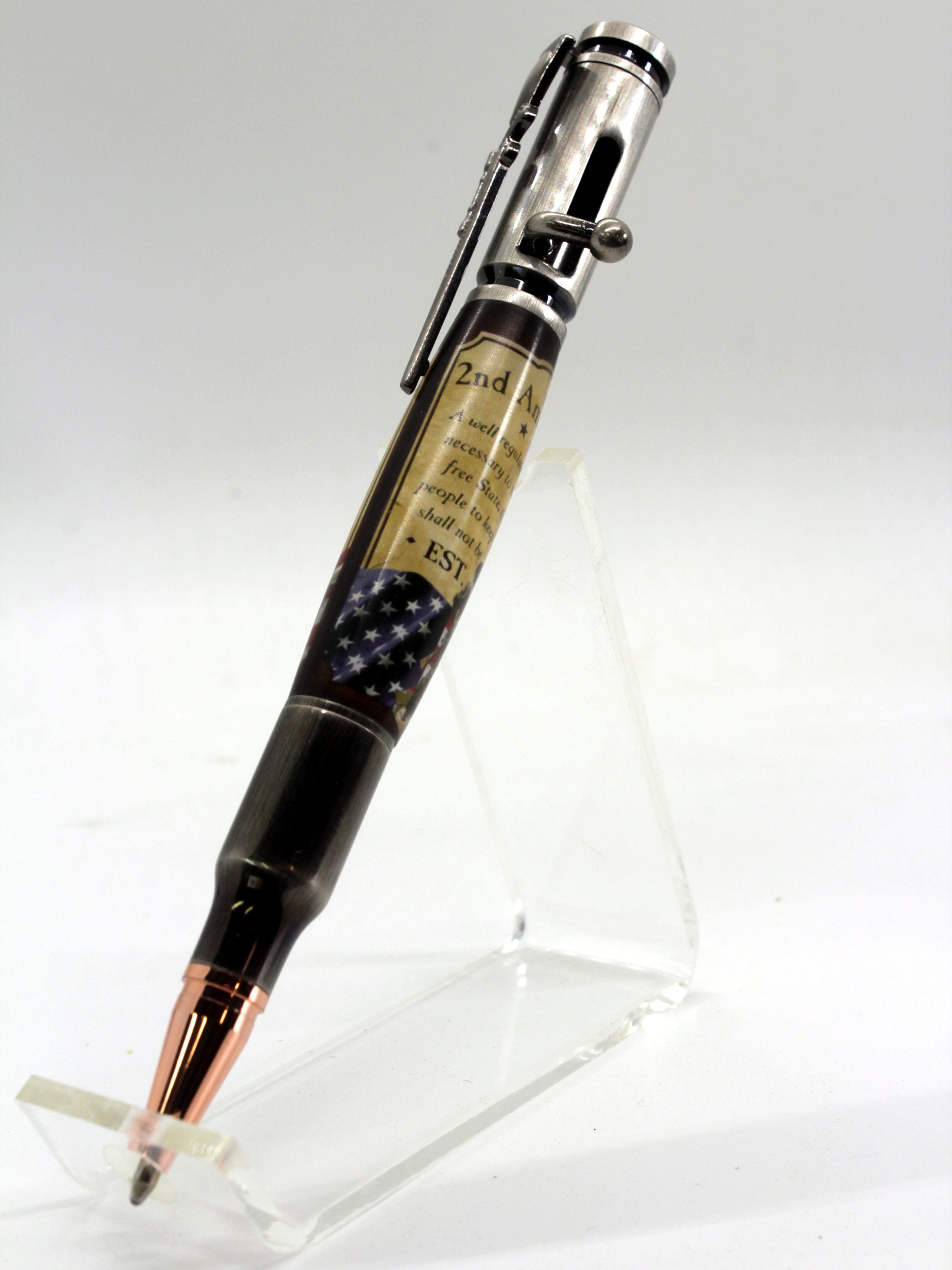 Best 2nd Amendment 30 Cal. Ballpoint Pen Bolt Action - Etsy