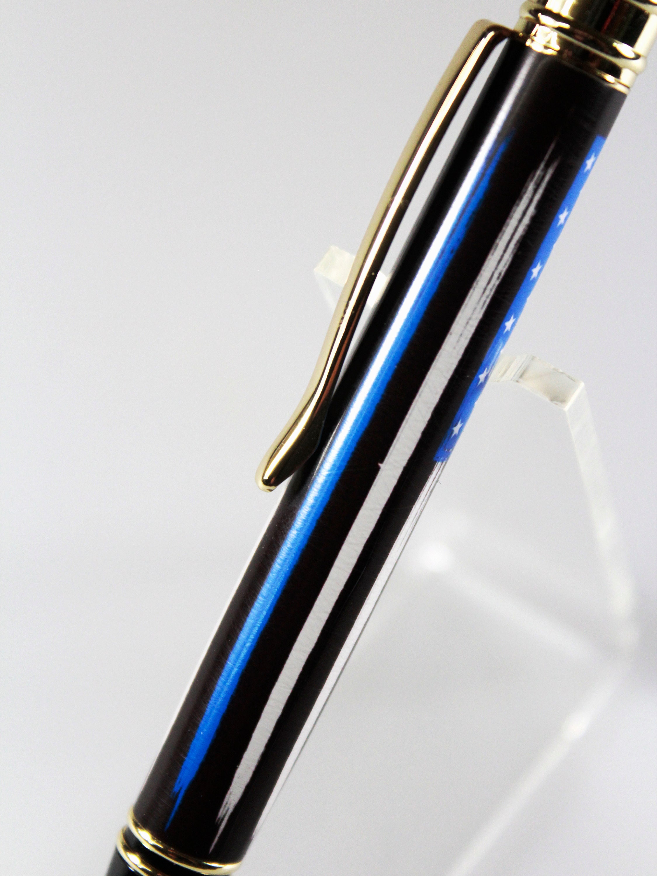 Police Officer Gift - Thin Blue Line Ballpoint Pen - Honor Our 1st ...