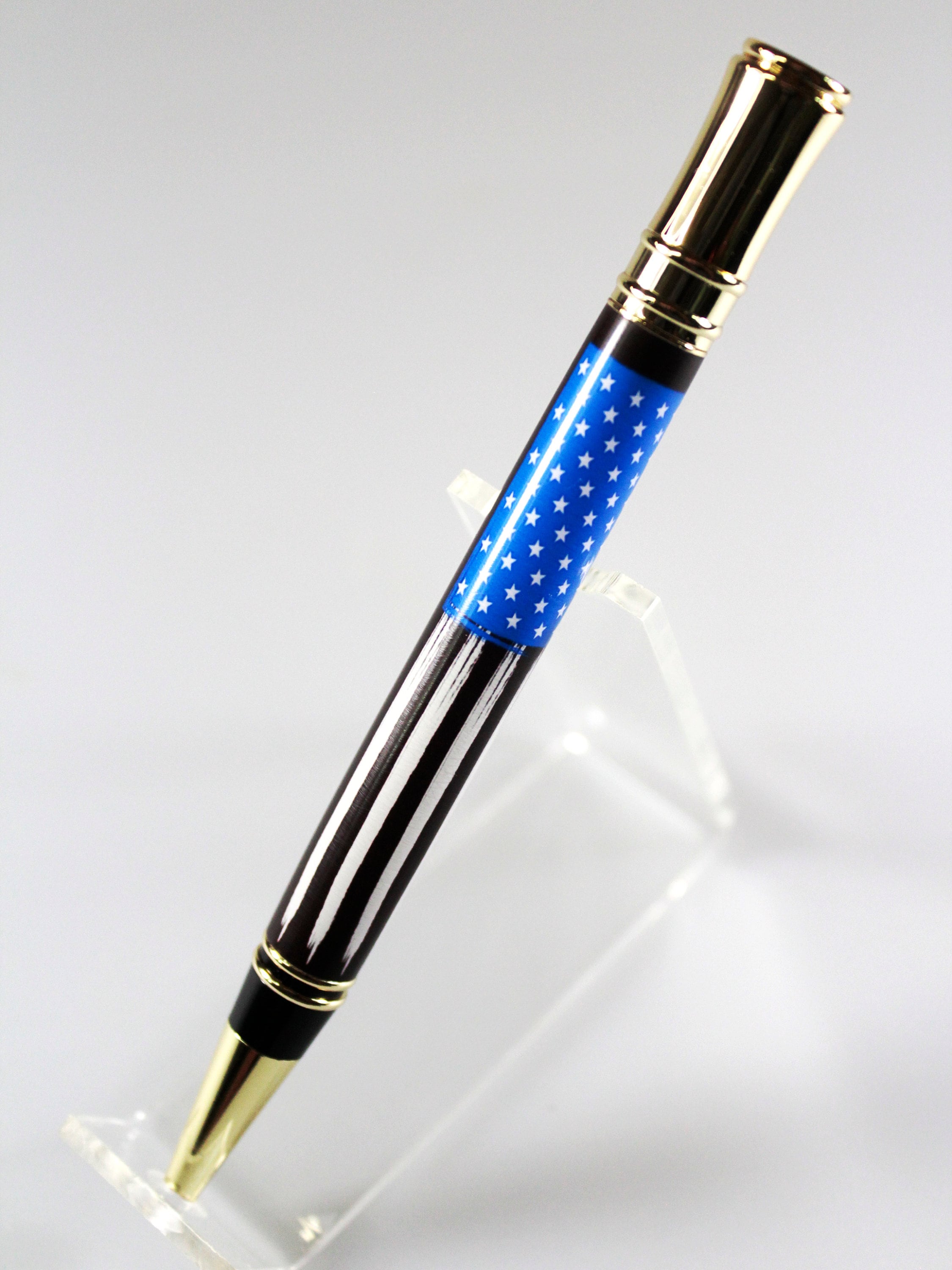 Police Officer Gift - Thin Blue Line Ballpoint Pen - Honor Our 1st ...