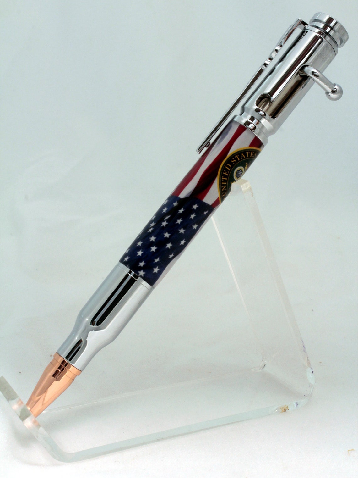 Custom Pen With US Army Service Emblem and Cool Veteran Text - Etsy