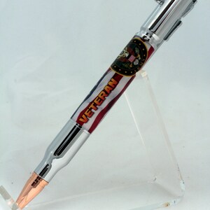 Custom Pen With US Army Service Emblem and Cool Veteran Text - Etsy