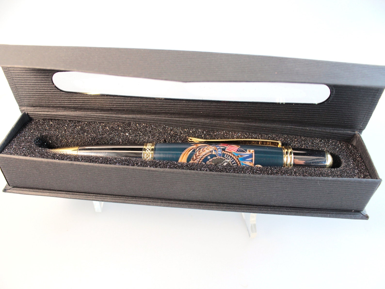 US Navy - the Sea is Ours - Special Decal - Classic Twist Ballpoint Pen ...