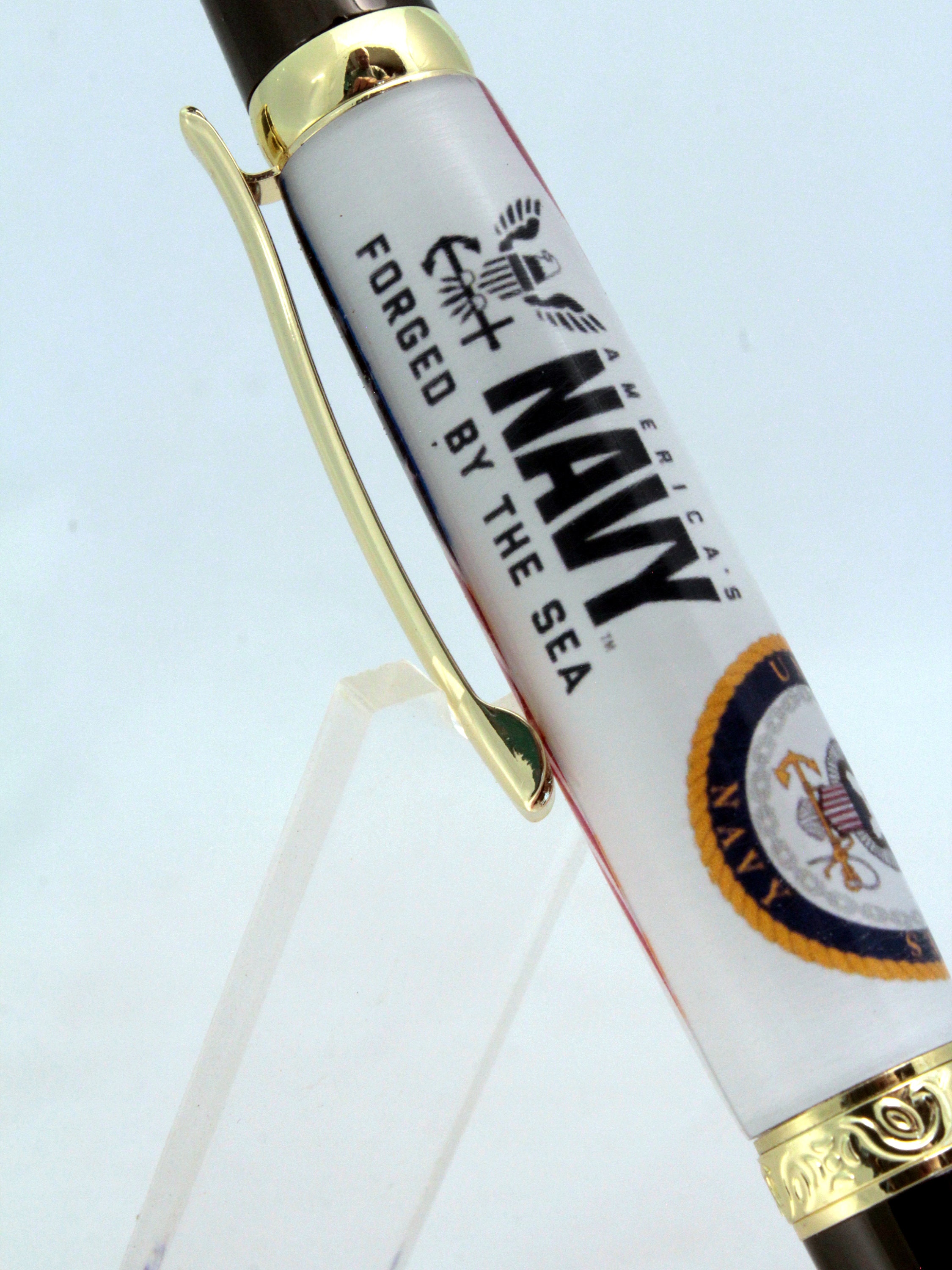 US Navy Pen Handmade – Sierra Twist Ballpoint – Forged by the Sea ...