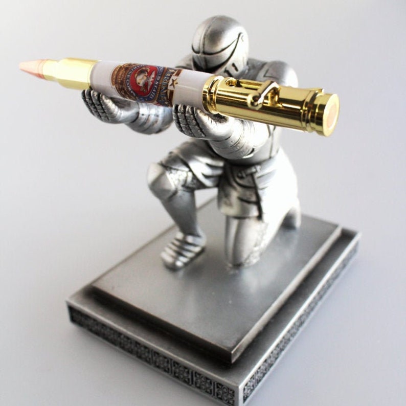 Handcrafted Pen With Custom USMC Decal Barrel Bolt Action 30 Caliber ...