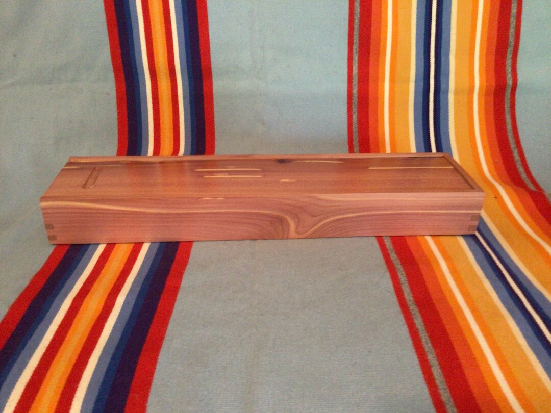 Osage Made Native American Cedar Feather Box for Storing Eagle, Roach ...