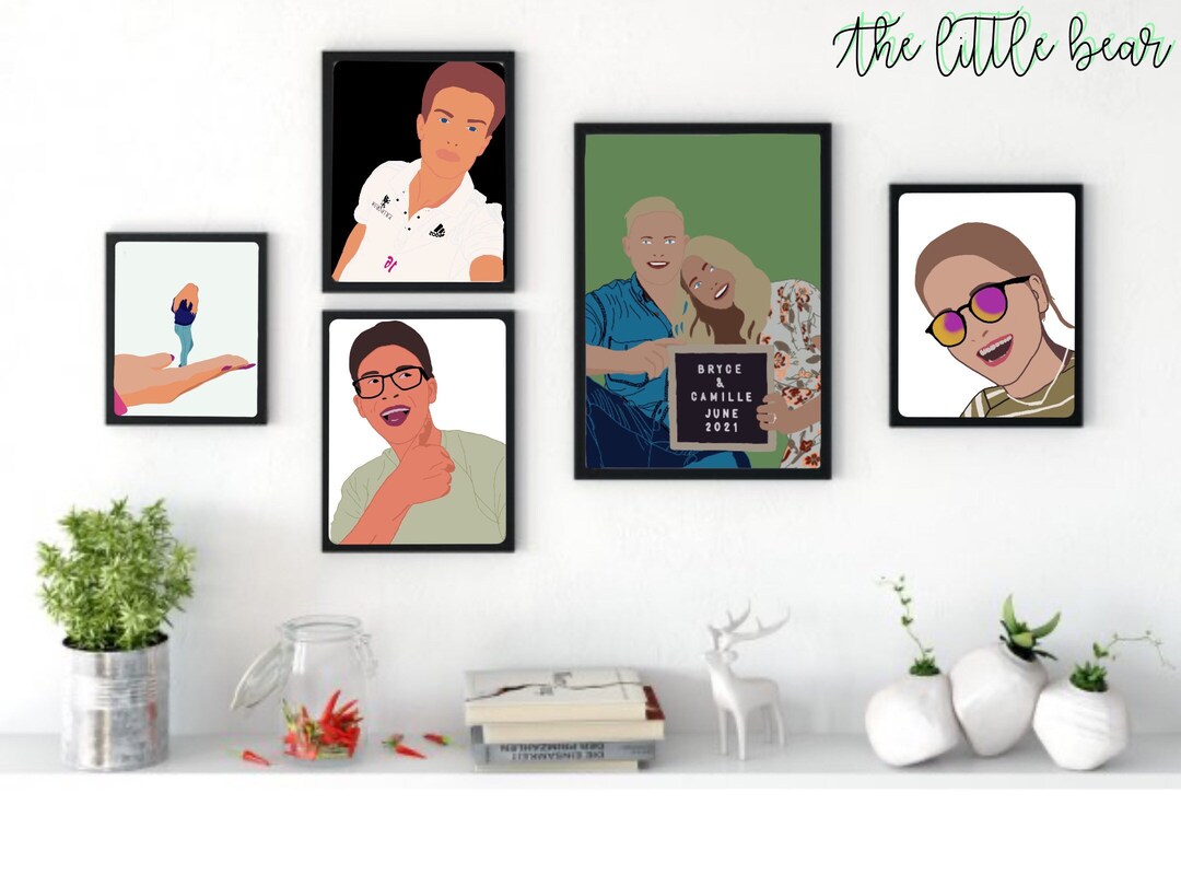Personalised Digital Cartoon - Etsy
