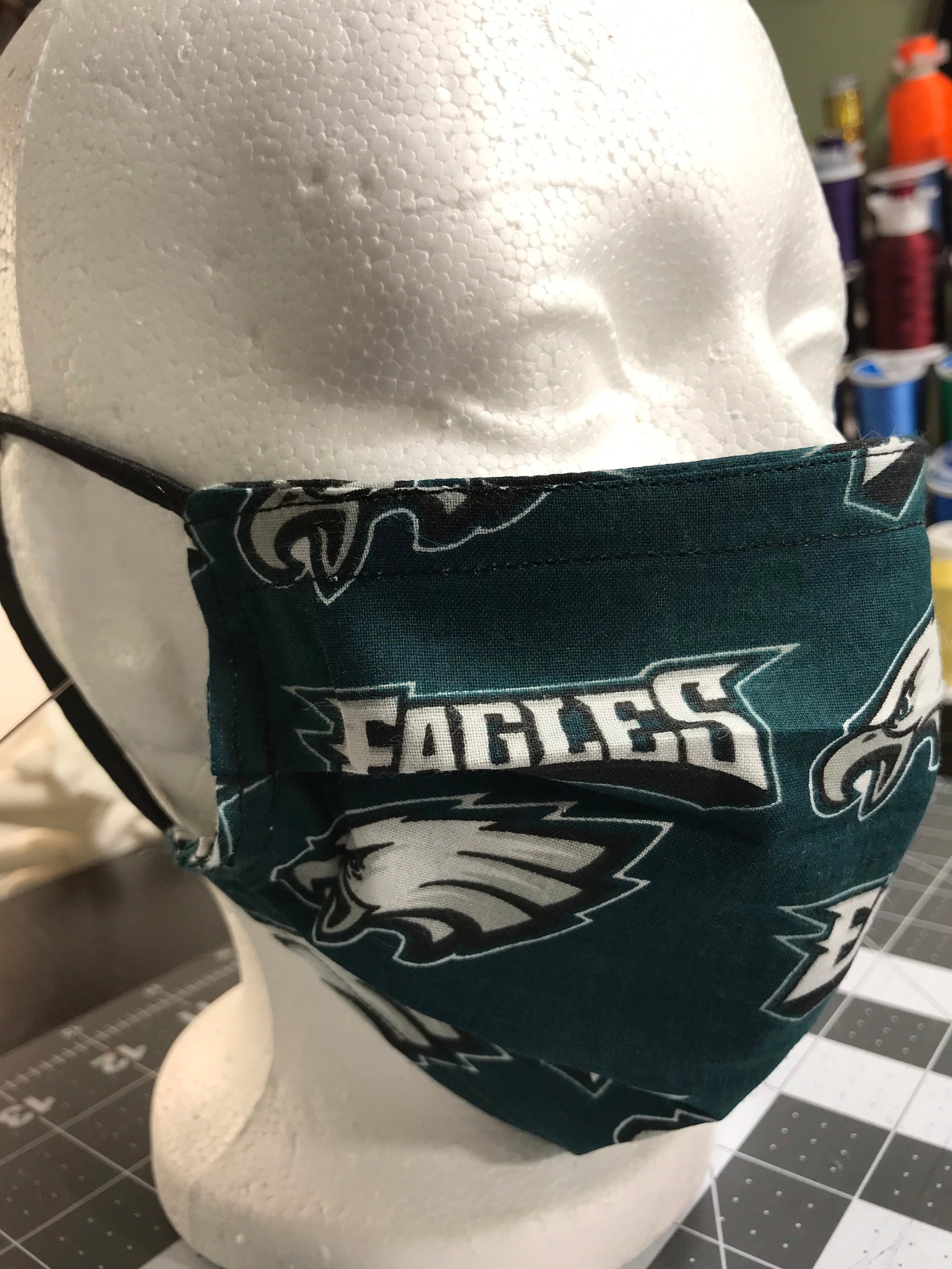 Philadelphia Eagles NFL Football Team 100 Percent Cotton | Etsy