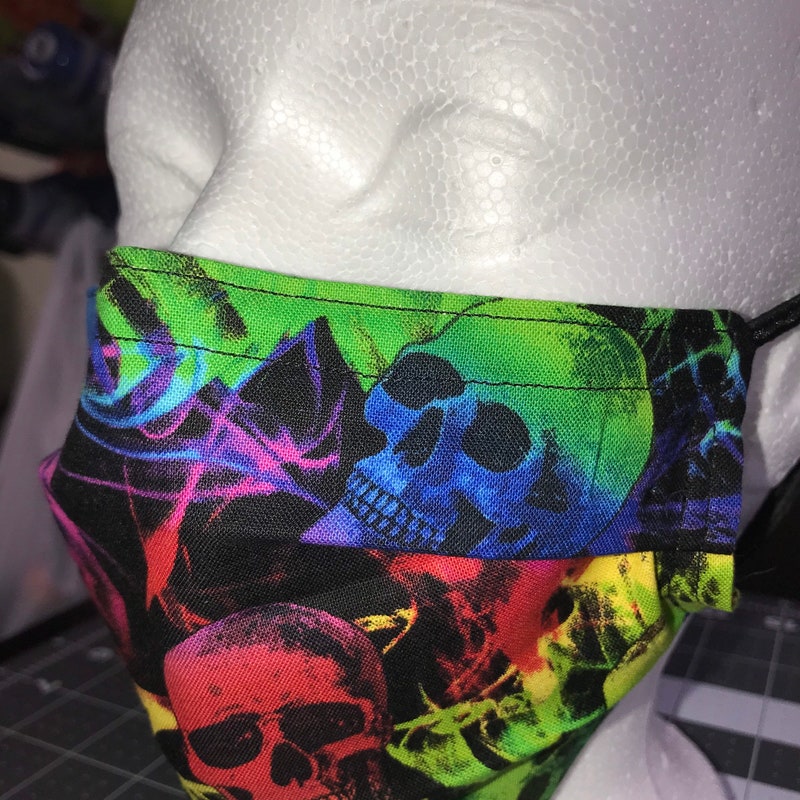 Psychedelic Mask - Etsy