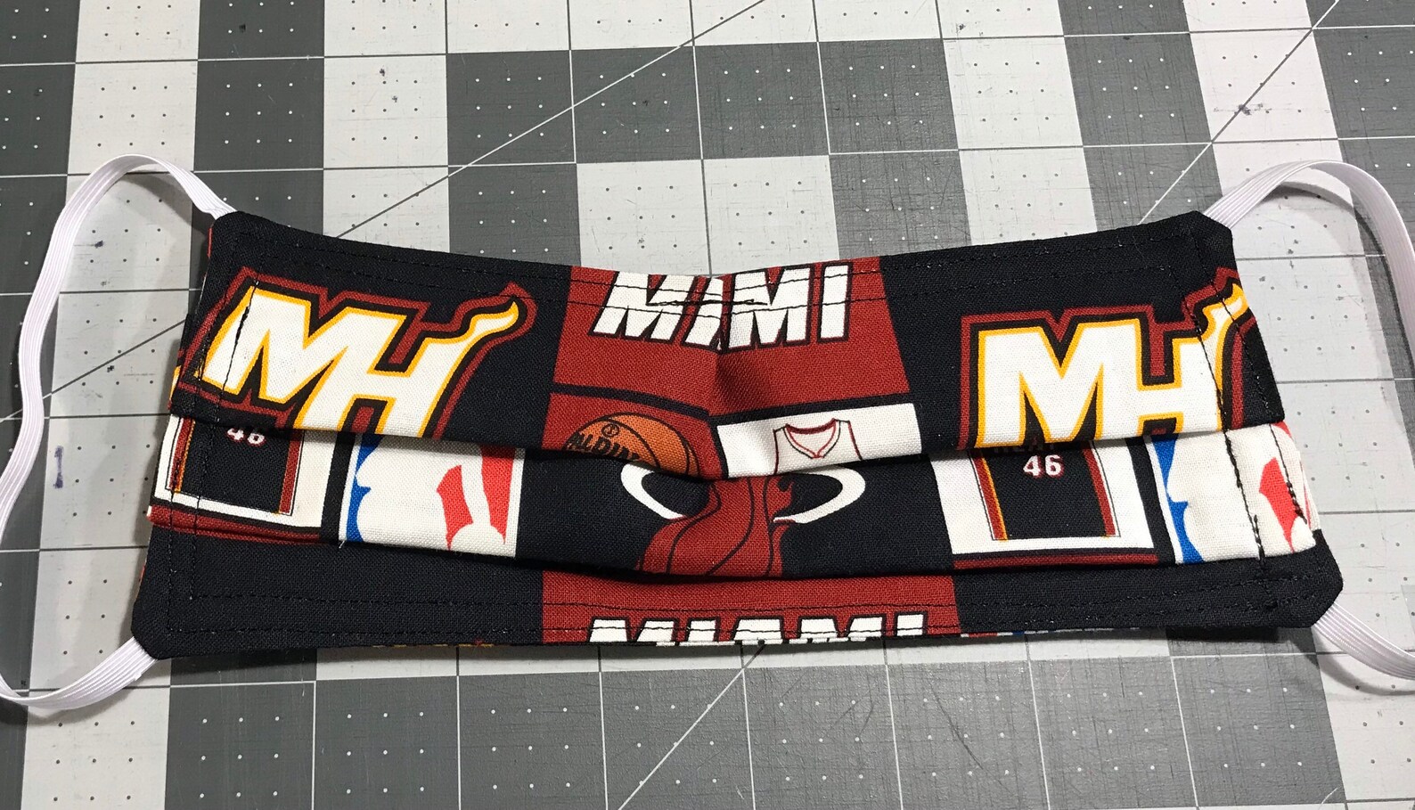 Miami Heat NBA Basketball Team 100 Percent Cotton Double Layer - Etsy