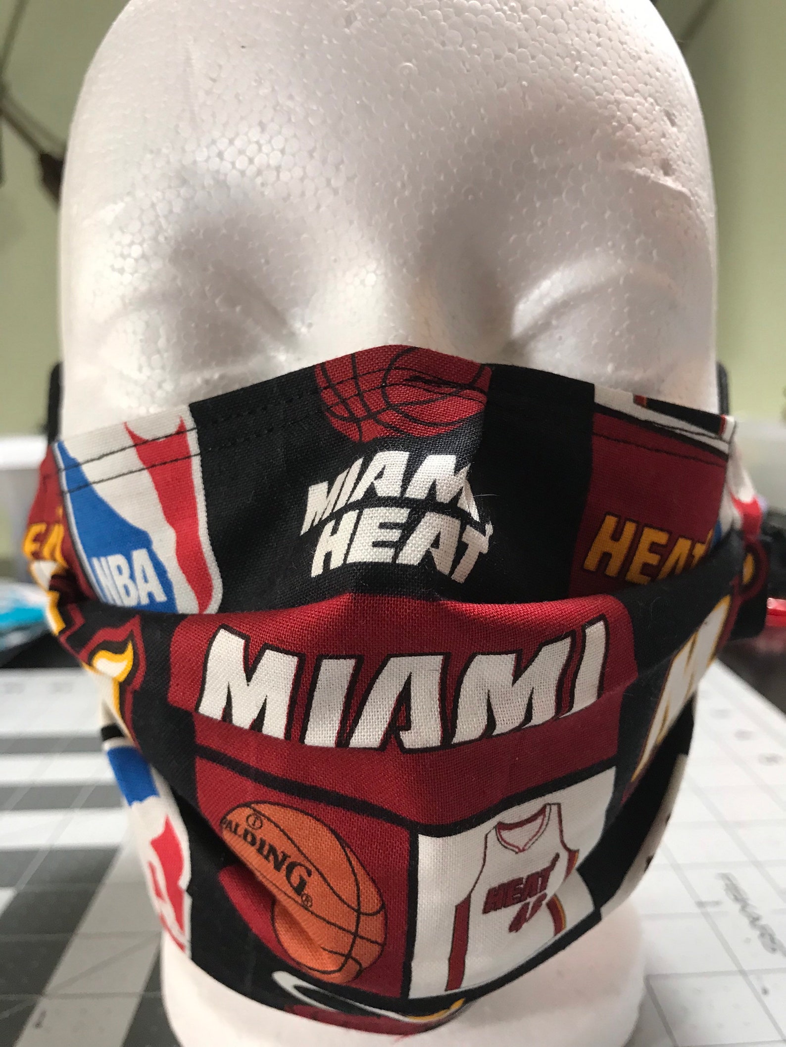 Miami Heat NBA Basketball Team 100 Percent Cotton Double Layer - Etsy