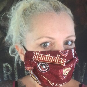 Florida State University Seminoles Football Team Double Layer Cotton ...
