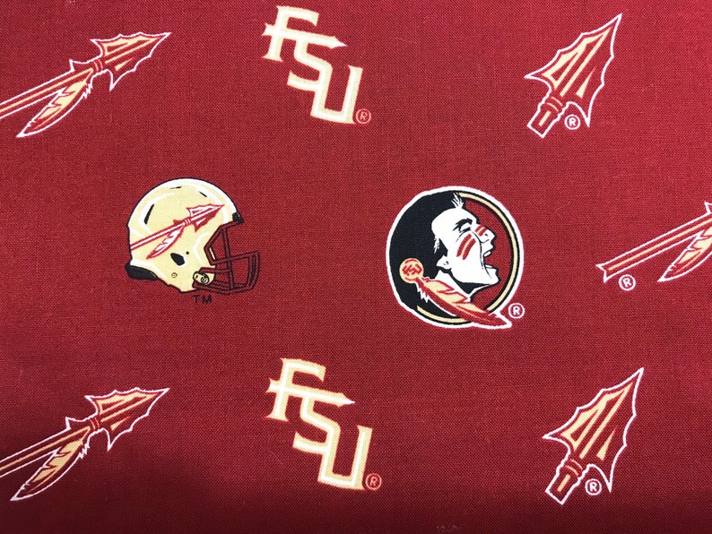 Florida State University Seminoles Football Team Double Layer Cotton ...