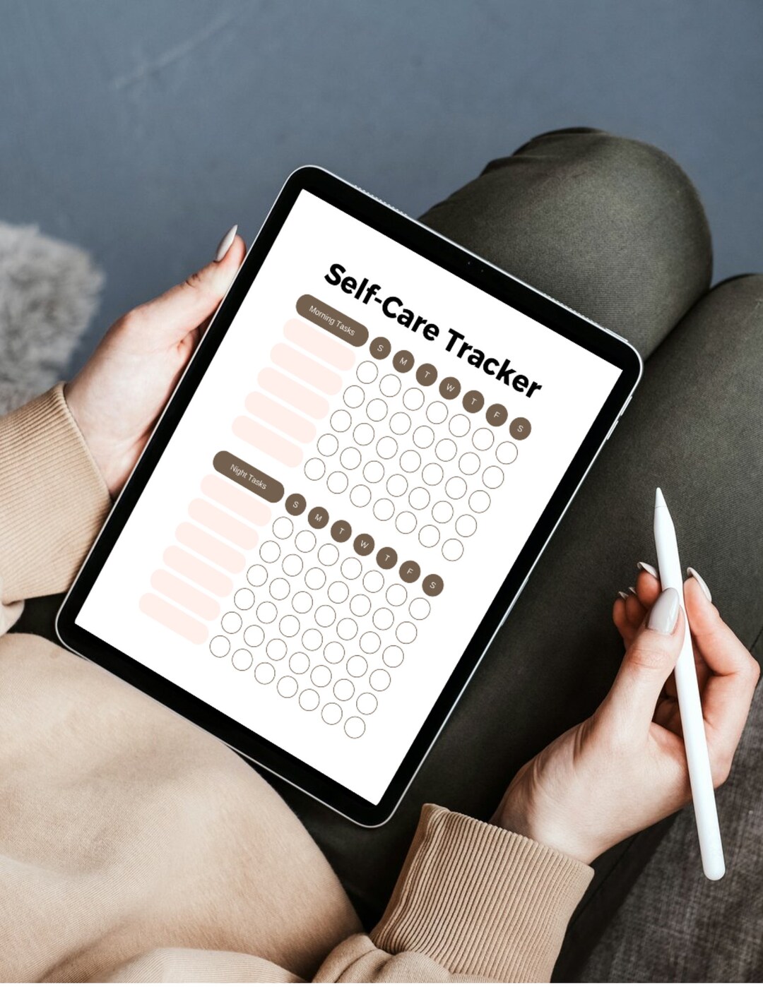 Self-care Tracker digital Product - Etsy