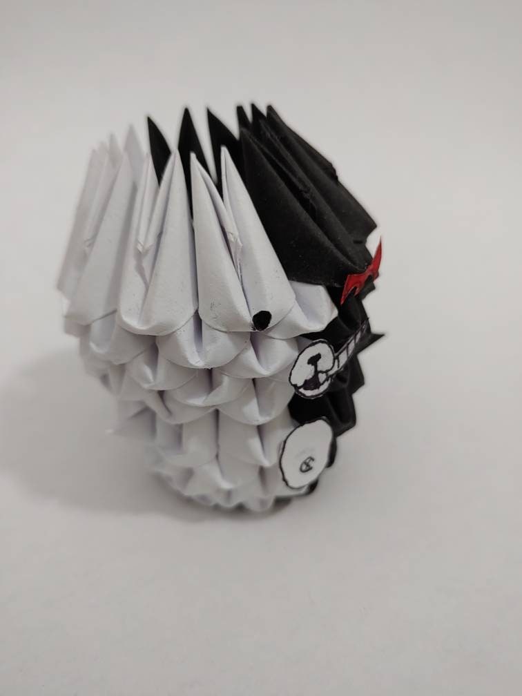 3D Origami Monokuma Model - Etsy