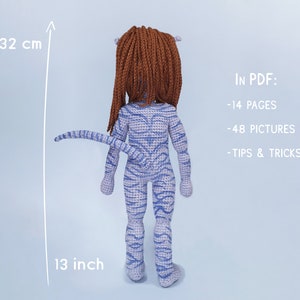 Blue Alien Crochet Pattern PDF - Amigurumi - Water Planet - Hunter Doll ...