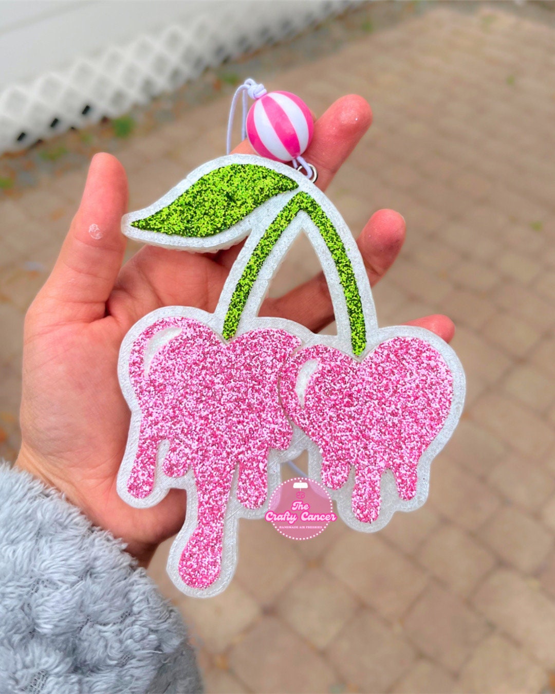 Cherry Drip Air Freshener Cherry Freshie, Car Freshie, Cute Freshie ...