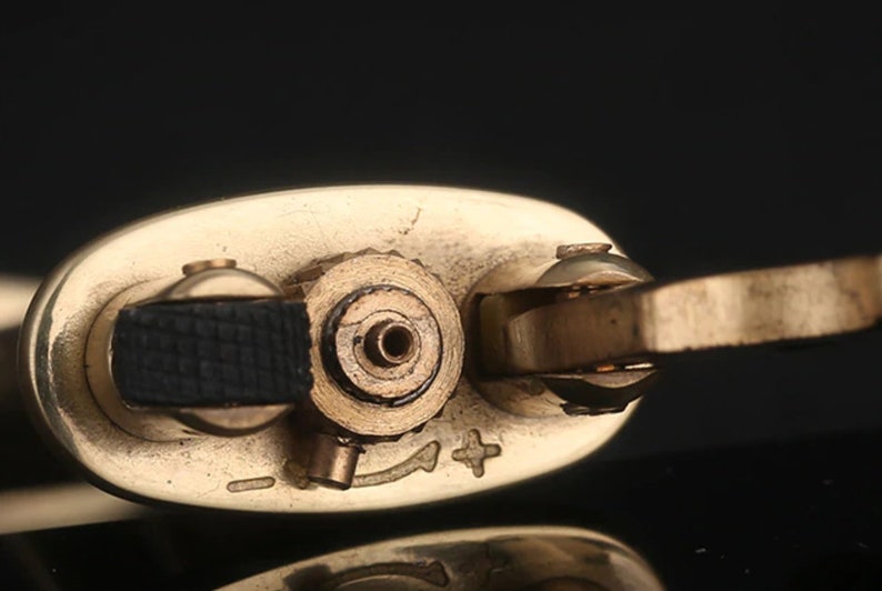 Brass Butane Lighter high-end flint Lighters old style gift | Etsy