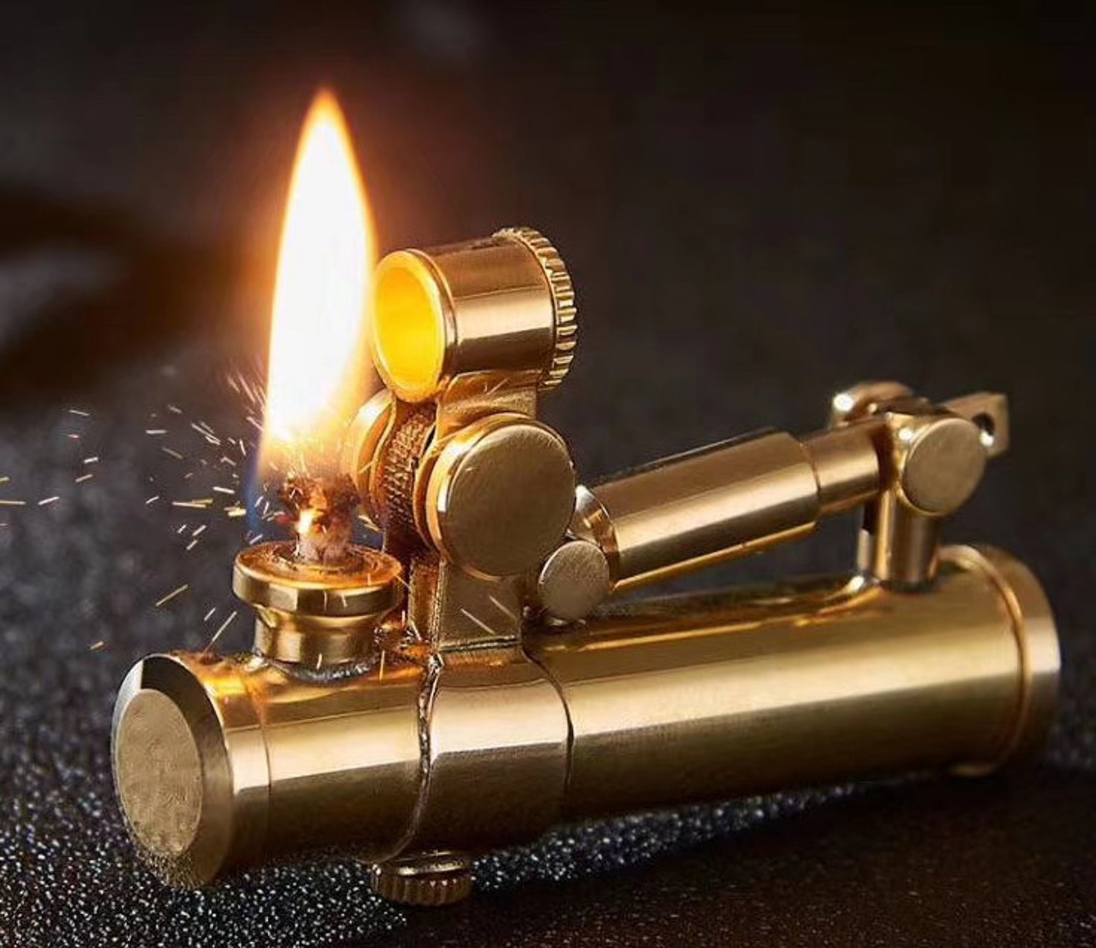 Super Cool Design Cigarette Oil Lighter - Etsy
