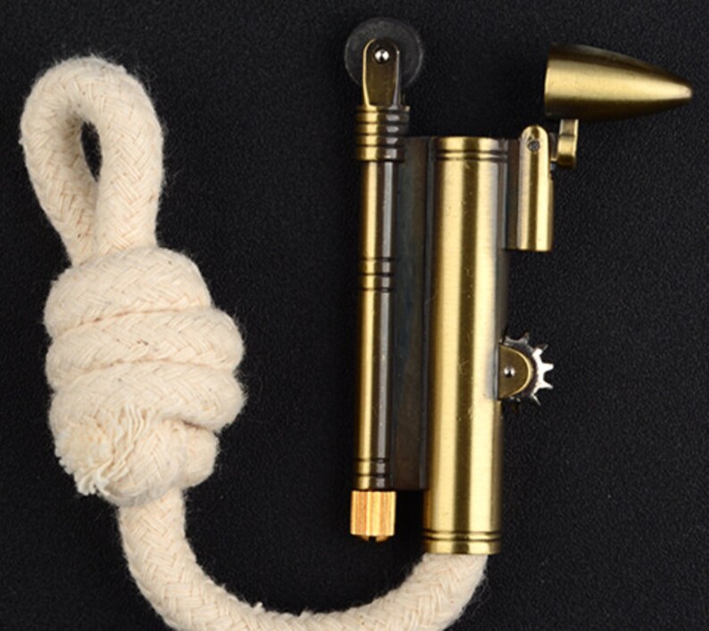 Vintage Retro Lighter Rattlesnake Rope - Etsy