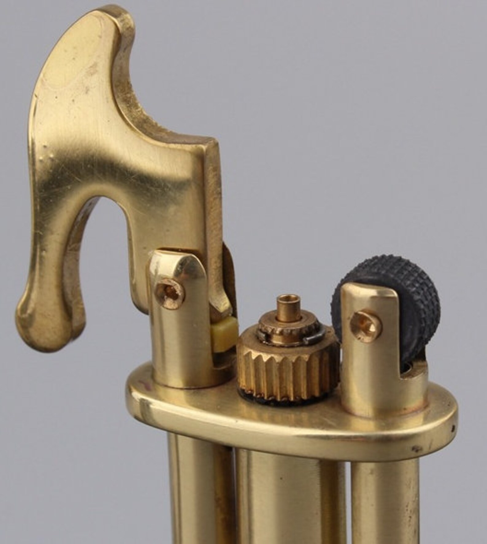 Brass Butane Lighter High-end Flint Lighters Old Style Gift - Etsy