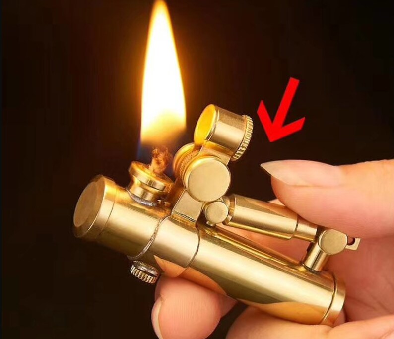 Super Cool Design Cigarette Oil Lighter - Etsy