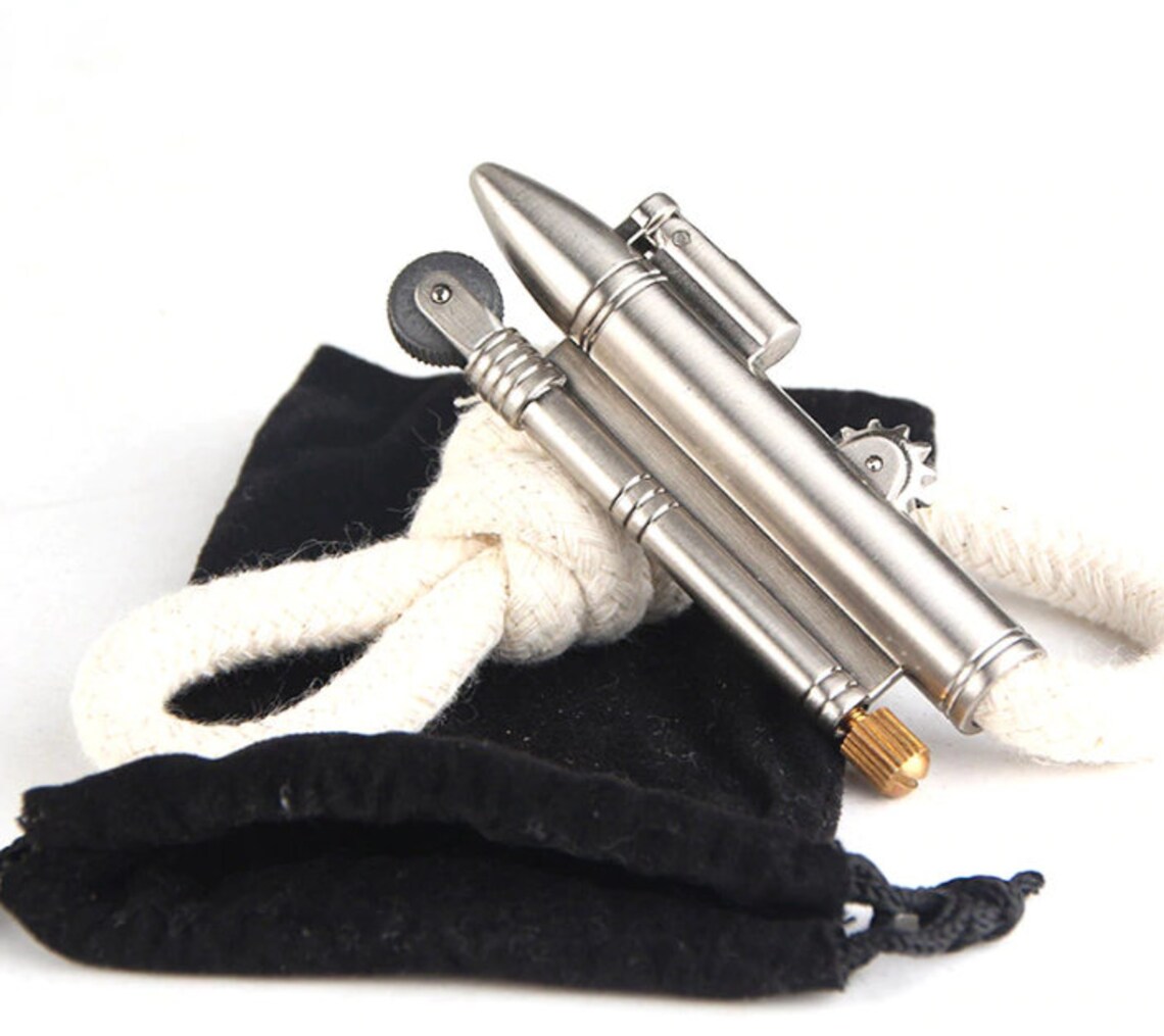 Vintage Retro Lighter Rattlesnake Rope - Etsy