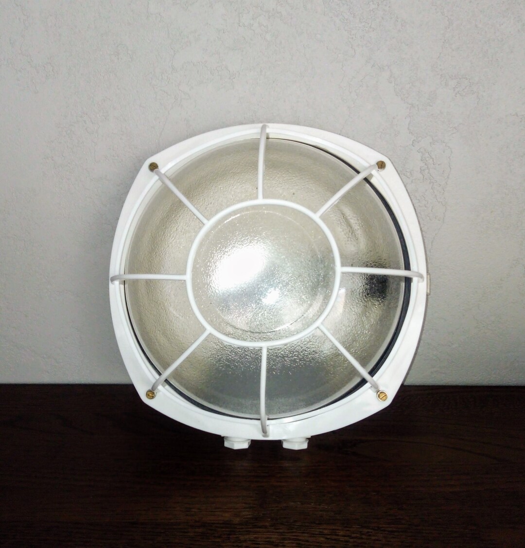 Soviet Lamp, USSR Lamp, Industrial Sconce, Vintage Lamp, Wall Lamp ...