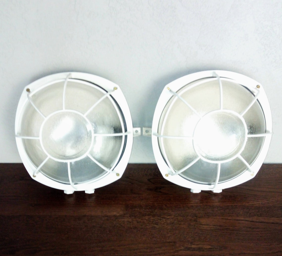 Soviet Lamp, USSR Lamp, Industrial Sconce, Vintage Lamp, Wall Lamp ...