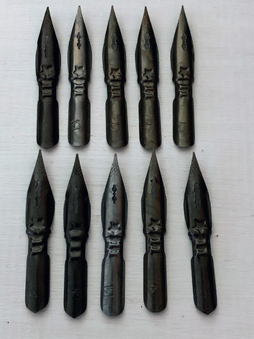 Vintage Soviet Dip Pen Nibs Set of 10 – USSR Writing Calligraphy Tools ...