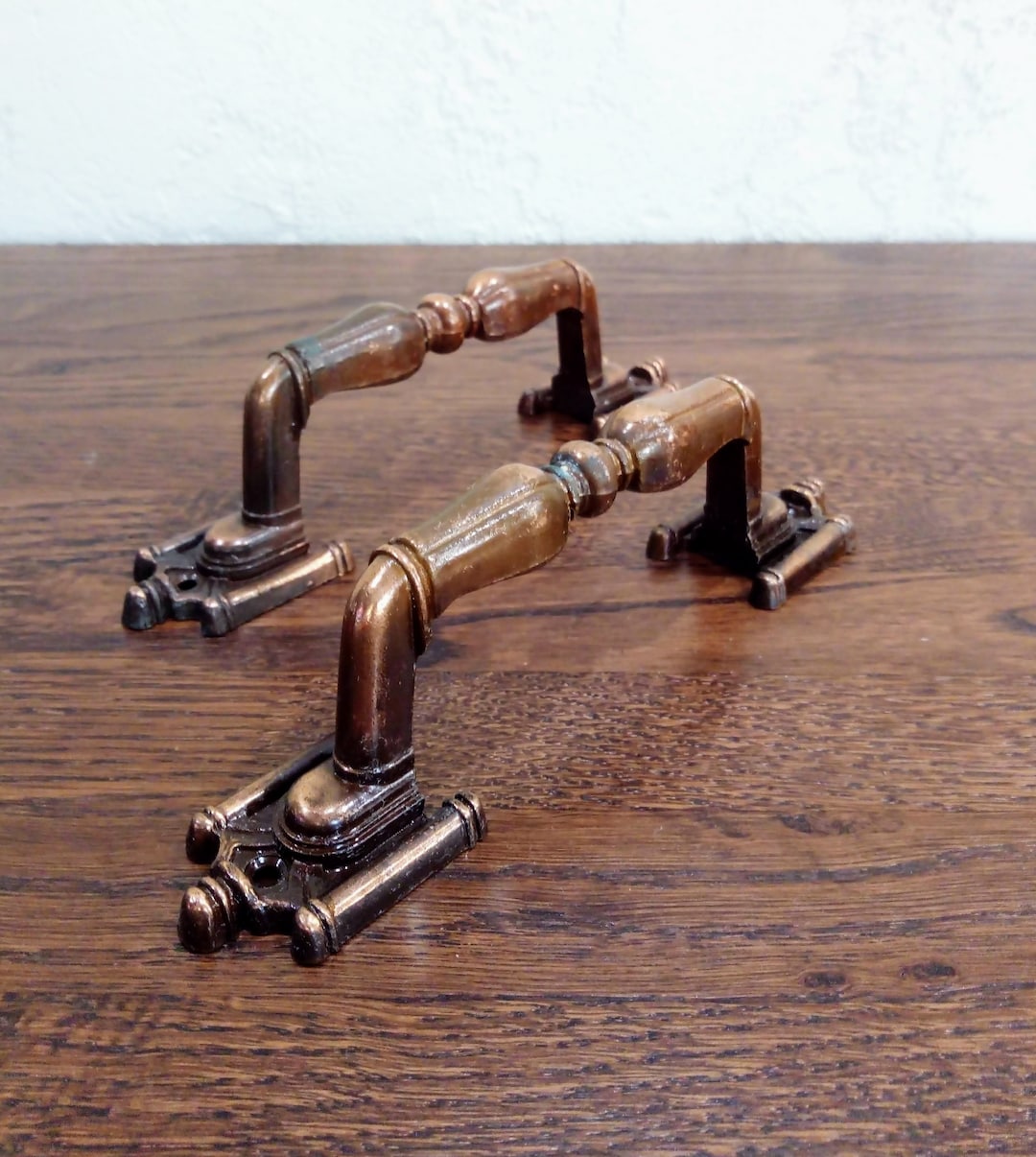 Pair of Soviet Vintage Door Handles. Doors Knob. Vintage Door Handle ...