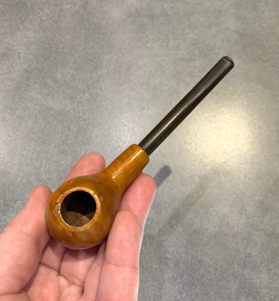 Vintage USSR Wooden & Bakelite Smoking Pipe | 1970s Soviet Collectible ...