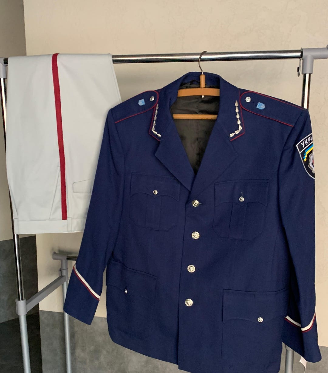 Vintage Ceremonial Uniform of the Ukrainian Militsiya (MVS) 2001–2003 ...