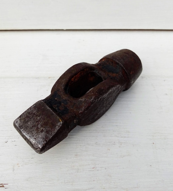 Iron hammer made in the USSR in the Soviet old hammer for farmhouse ...