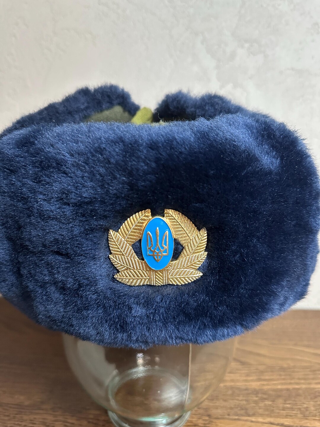 Ukrainian Military Officer Ushanka Hat (2000s) – Size 58 Cm - Etsy